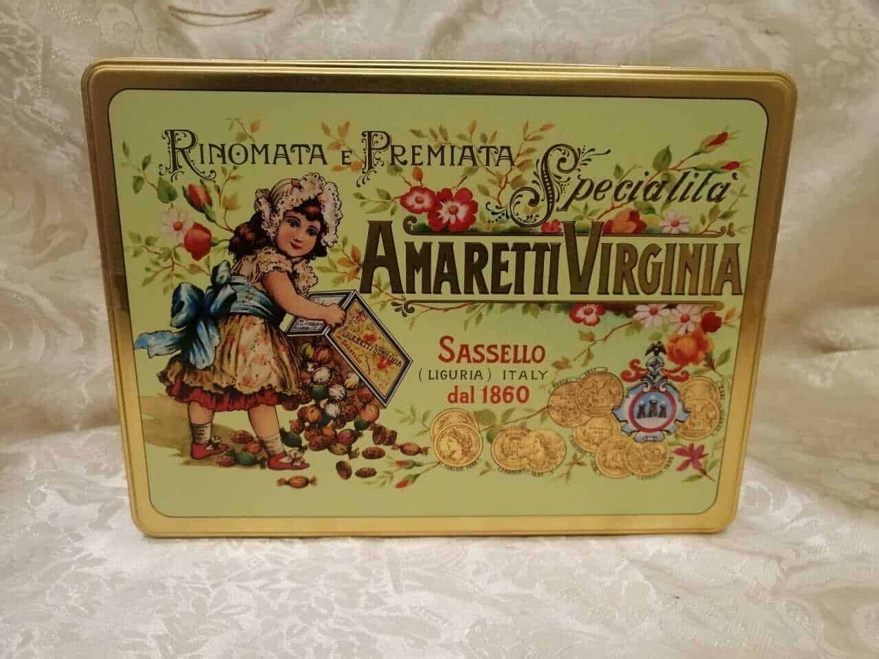 amaretti virginia latta piccola – Zanieri Dolciumi